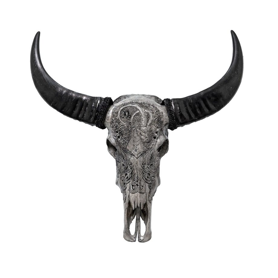 Buffalo Skulls for Sale | Carved Bison Skulls | Skull Bliss