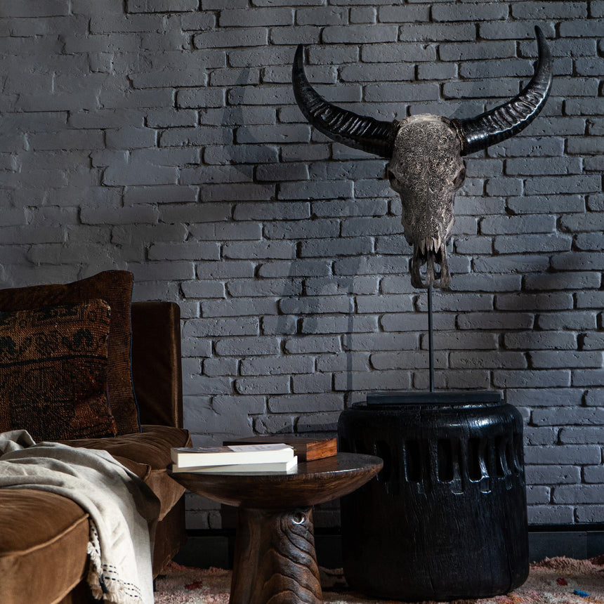 Buffalo Skulls for Sale | Carved Bison Skulls | Skull Bliss