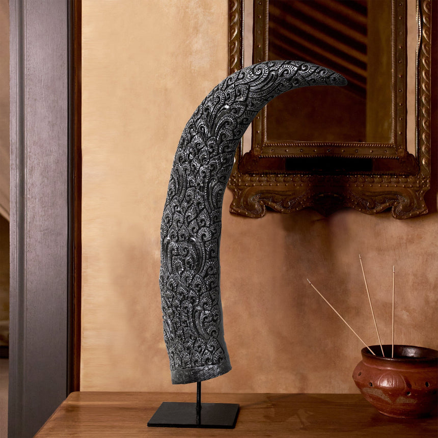 Horn Decor – Skull Bliss