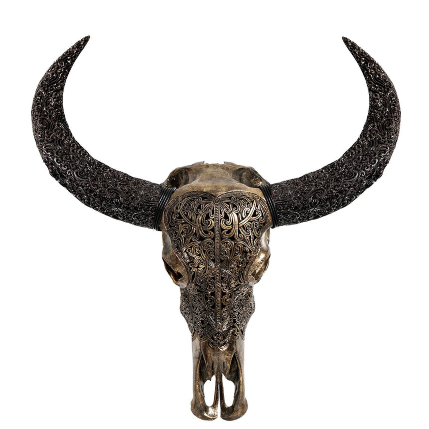 Buffalo Skulls for Sale | Carved Bison Skulls | Skull Bliss