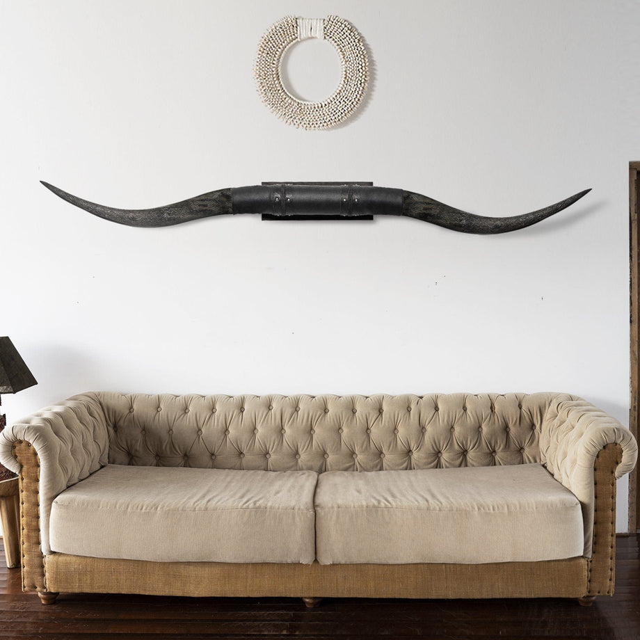 Leather Longhorn Mounts – Skull Bliss