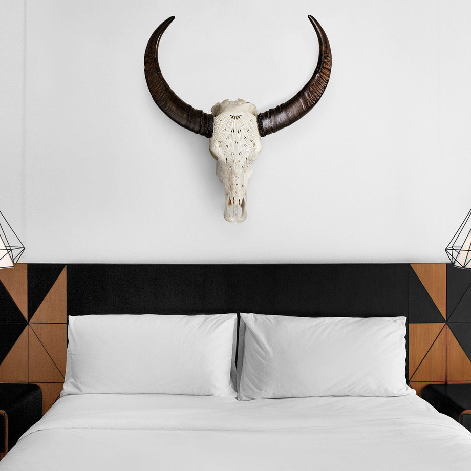Buffalo Skulls for Sale | Carved Bison Skulls | Skull Bliss