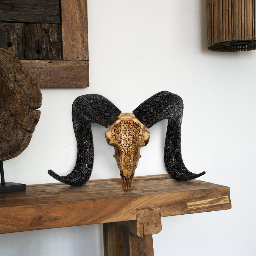 Ram Skulls for Sale | Ram Skull Art | Skull Bliss